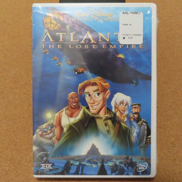 Disney | Media | Disneys Atlantis The Lost Empire On Dvd New | Poshmark